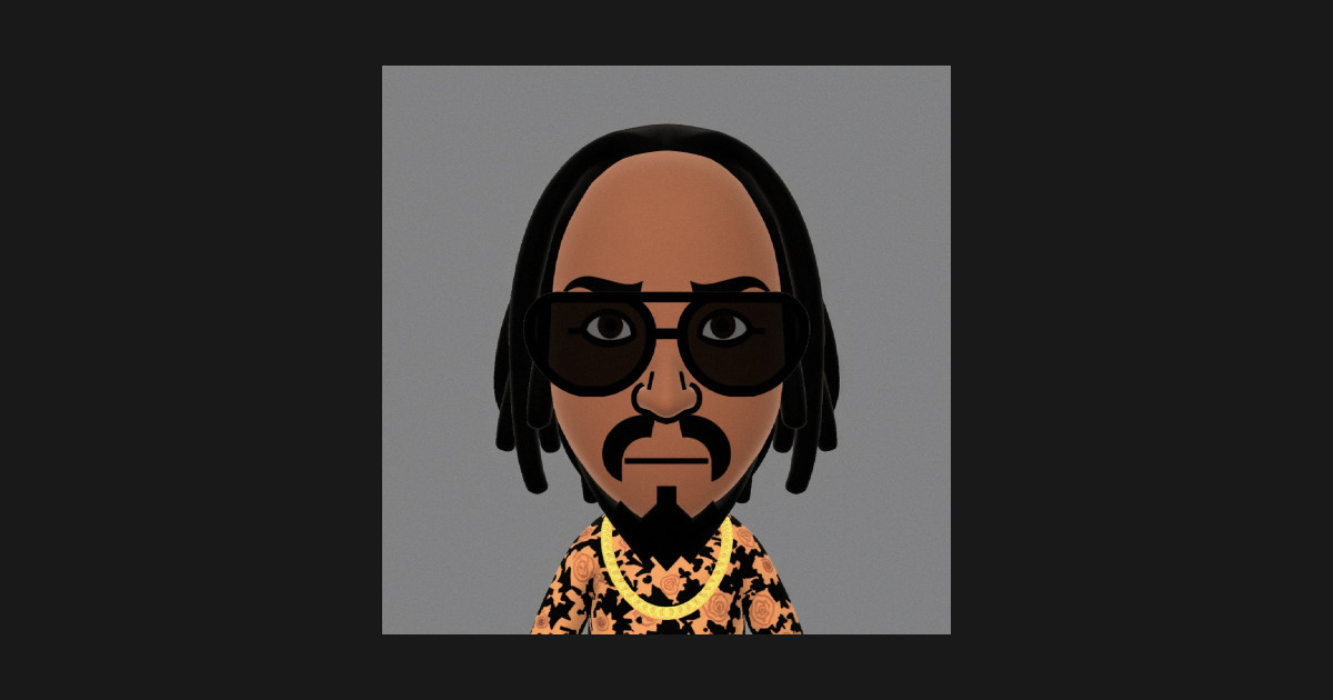 Cool Rapper Avatar - Snoop Dogg - T-Shirt | TeePublic