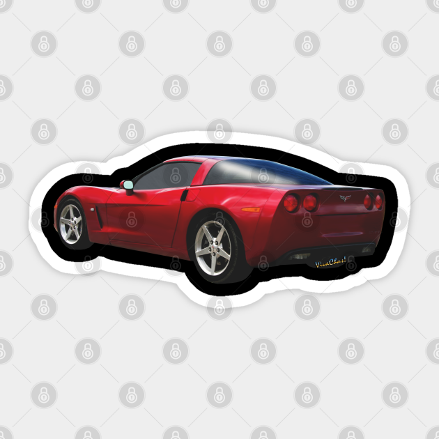 6th Gen Corvette - 6th Gen Corvette - Sticker | TeePublic