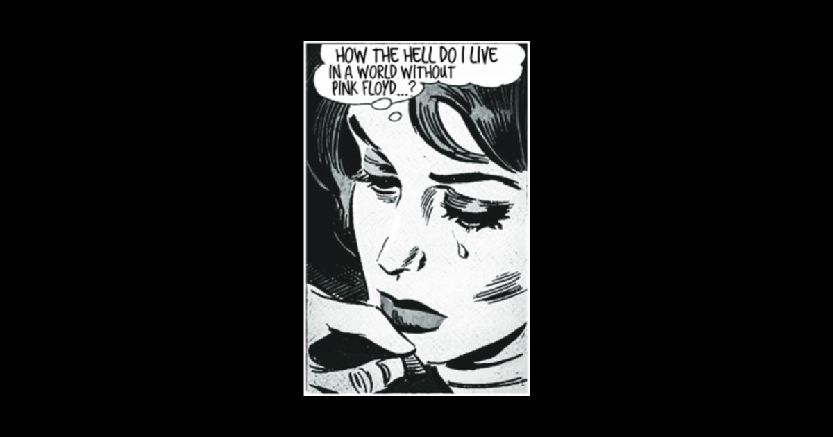 Pink Floyd // Sad Expression - Pink Floyd - Posters and Art Prints ...