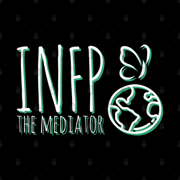 INFP The Mediator MBTI types 6D Myers Briggs personality gift with icon ...