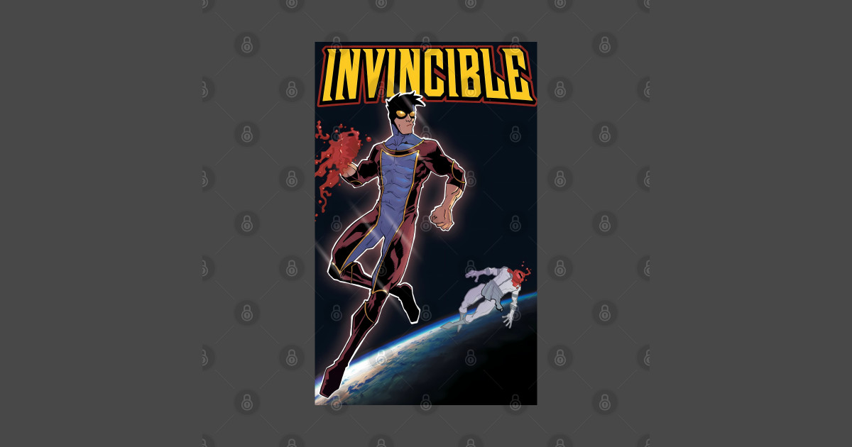 Invincible Space - Invincible - T-Shirt | TeePublic