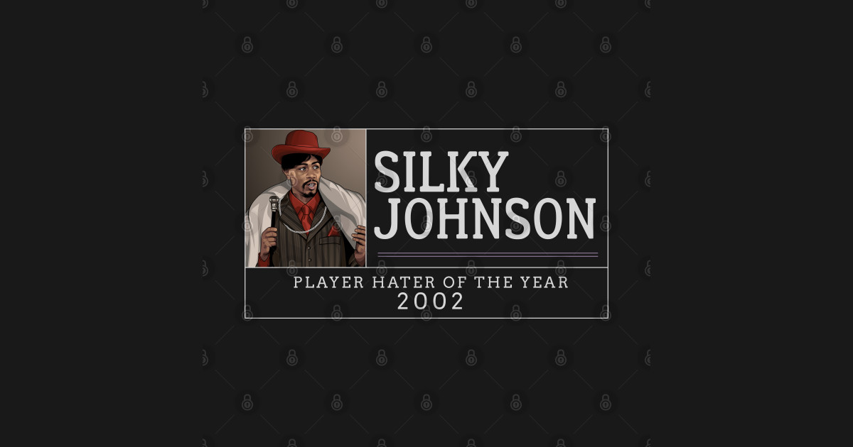 Silky Johnson "Player Hater of Year" 2002 - Chappelle Show - T-Shirt ...