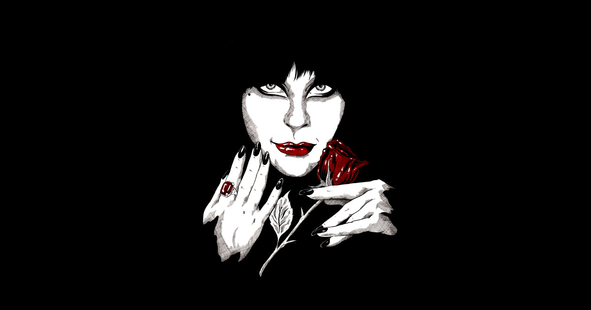 Mistress of the Dark - Elvira - Sticker | TeePublic