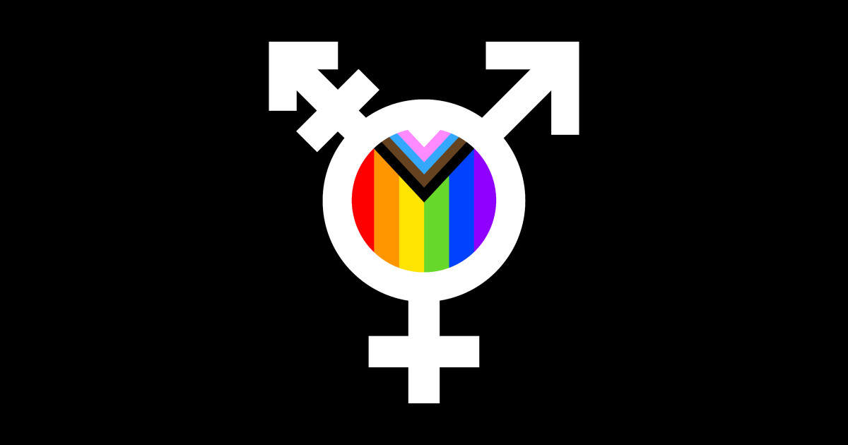 Trans Progress Pride (Light) - Transgender - Sticker | TeePublic