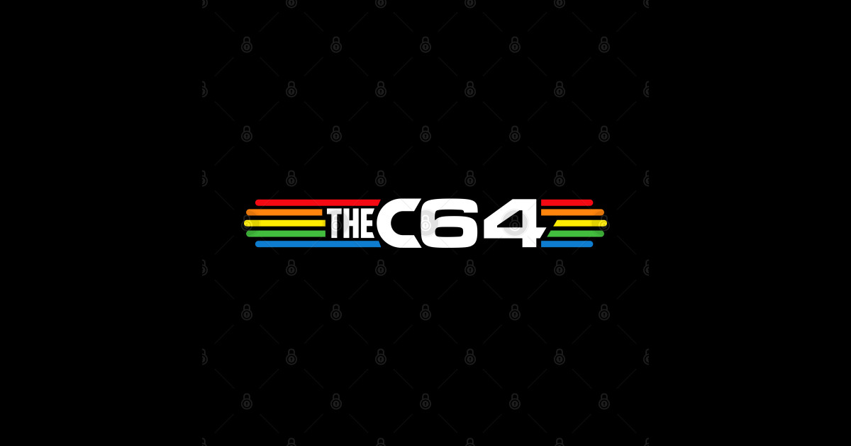 Commodore 64 retro logo - Commodore 64 - Magnet | TeePublic