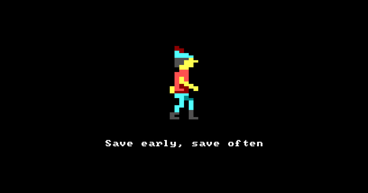 Save early, save often - Save Early Save Often - Magnet | TeePublic