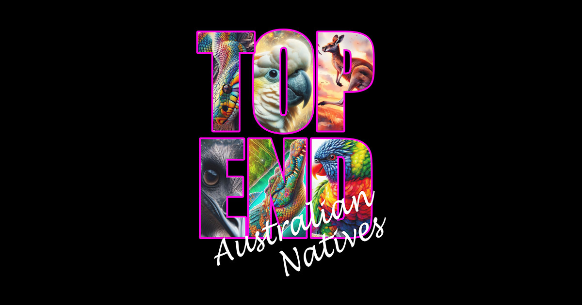 Top End Australian Natives - Top End Australian Natives - Sticker ...