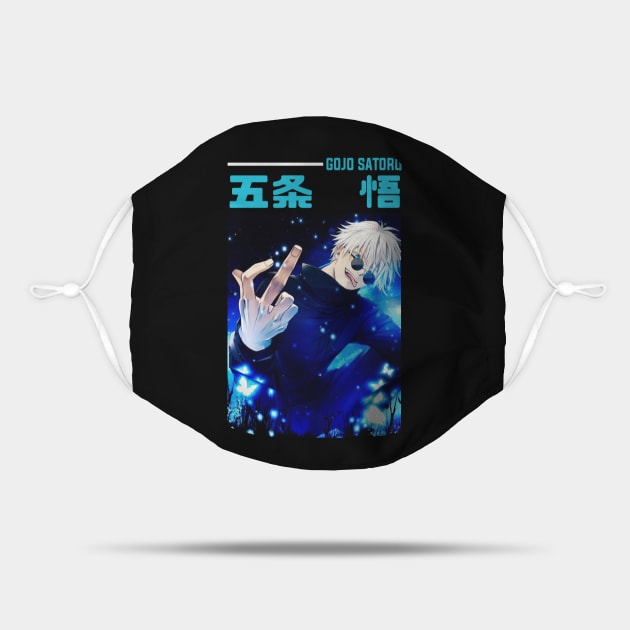 Satoru Gojo - Jujutsu Kaisen - Satoru Gojo - Mask | TeePublic
