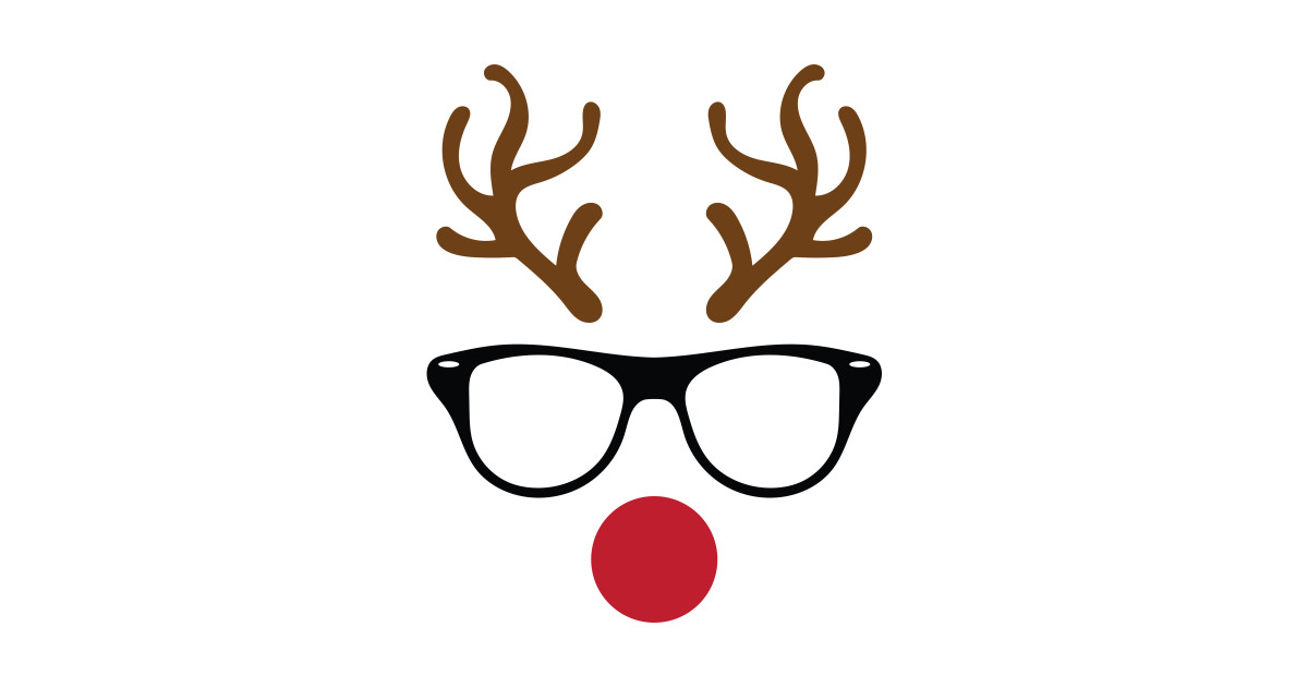 Rudolf Face - Rudolf The Red Nosed Reindeer - Magnet | TeePublic