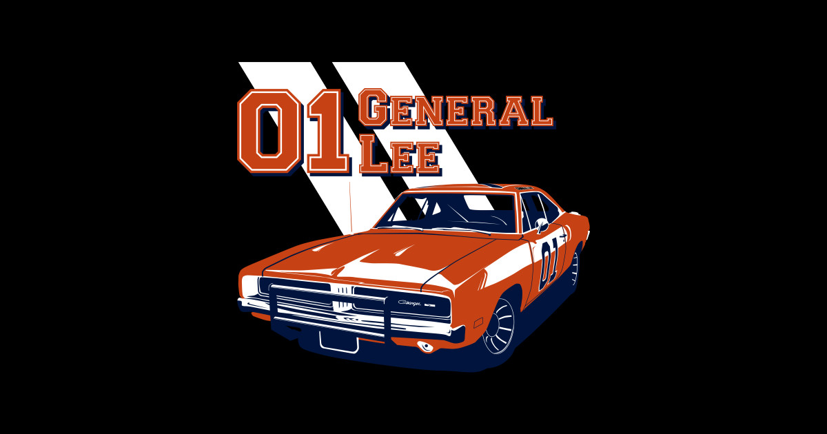 General Lee - Dukes Of Hazzard - Sticker | TeePublic