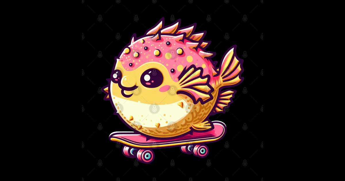 Puffer Fish - Puffer Fish - Posters and Art Prints | TeePublic