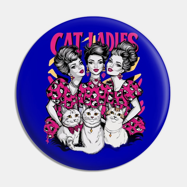 Cat Ladies for Kamala, Cute Kittens, Kamala Harris Voting 2024 ...