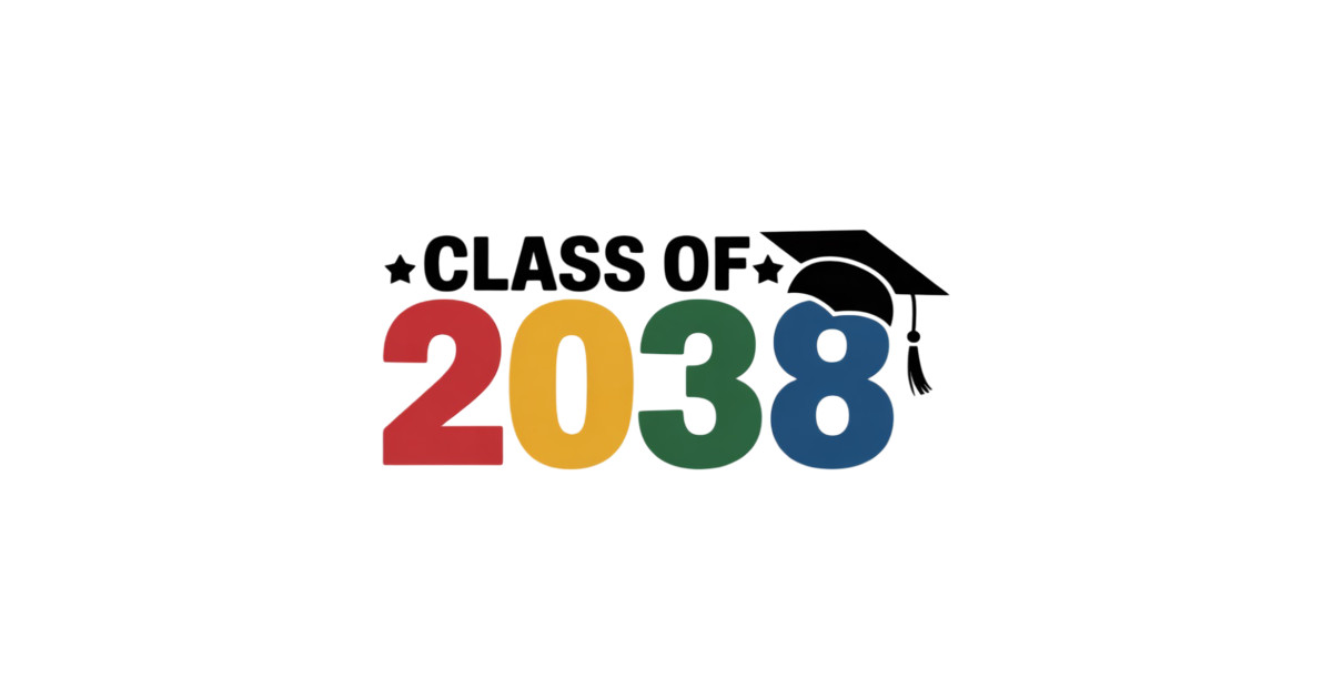 Class of 2038 Keepsake Starting School Reception Graduation - Class Of ...
