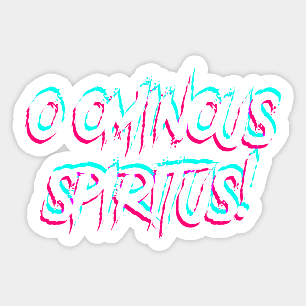 O OMINOUS SPIRITUS - Gowan - Sticker | TeePublic