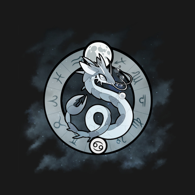Zodiac Dragons: Cancer - Cancer - Hoodie | TeePublic