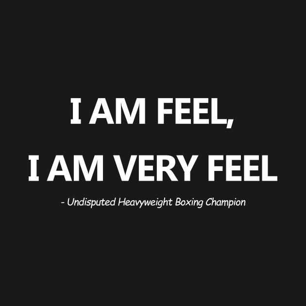 I am feel, I am very feel boxing T-shirt for USYK fans - Usyk - Hoodie ...