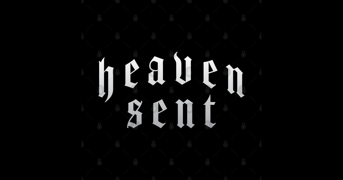 Heaven Sent Gothic Style Typography Design - Heaven Sent Gothic Style ...