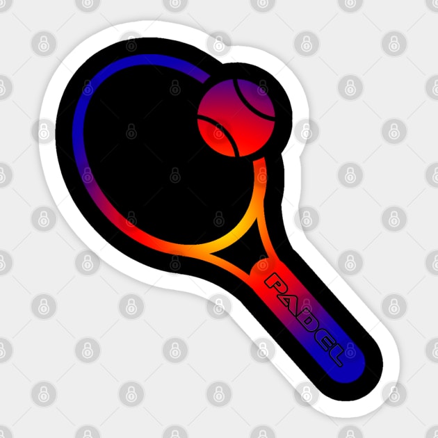 Pádel Sport 8 - Padel Tennis - Sticker | TeePublic