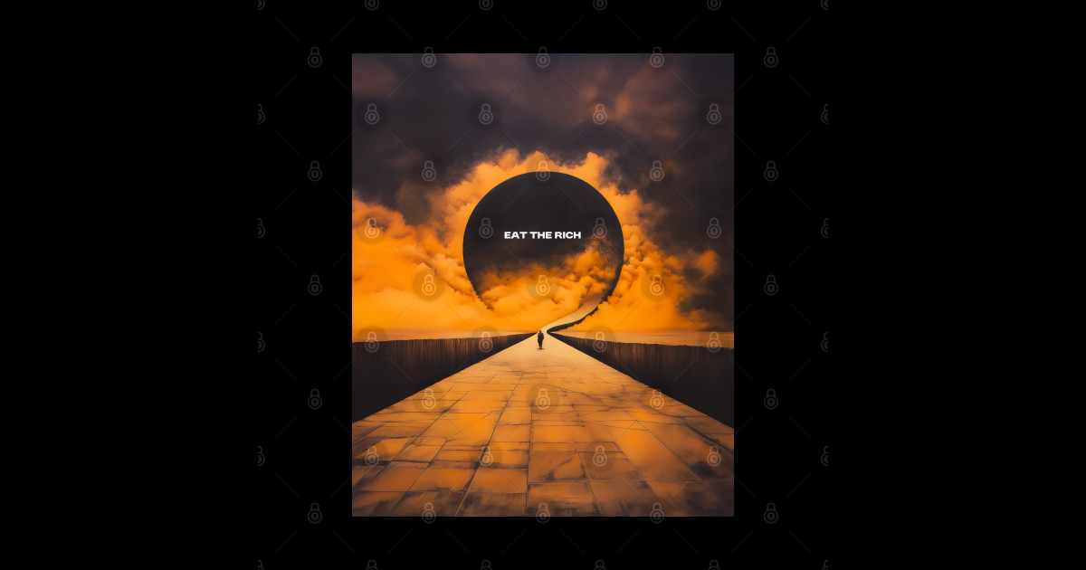 Evil Rich: Eat The Rich No. 1 on a Dark Background - Eat The Rich ...