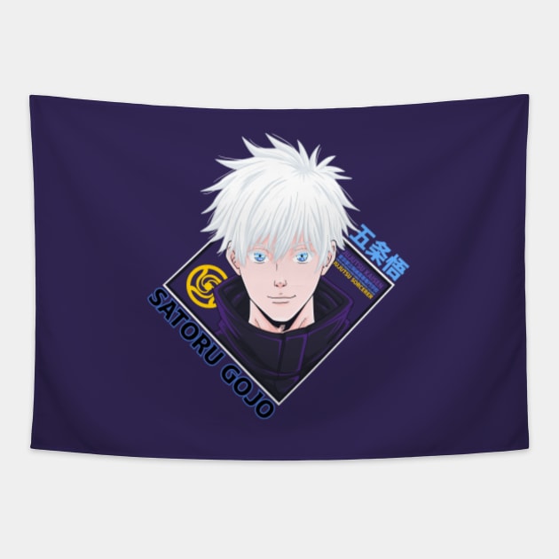 Satoru Gojo Limitless - Jujutsu Kaisen Satoru Gojo - Tapestry | TeePublic