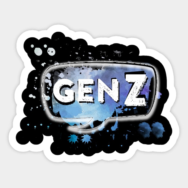 Generation Z (Gen Z) - Generation Z - Sticker | TeePublic