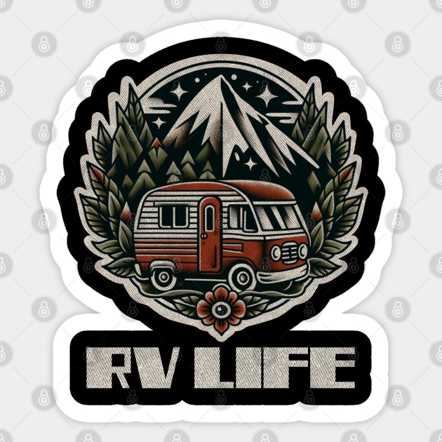 Rv life - Rv - Sticker | TeePublic