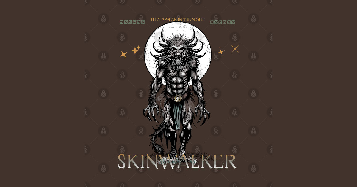 Path of the Skinwalker Illustration - Skinwalker - T-Shirt | TeePublic