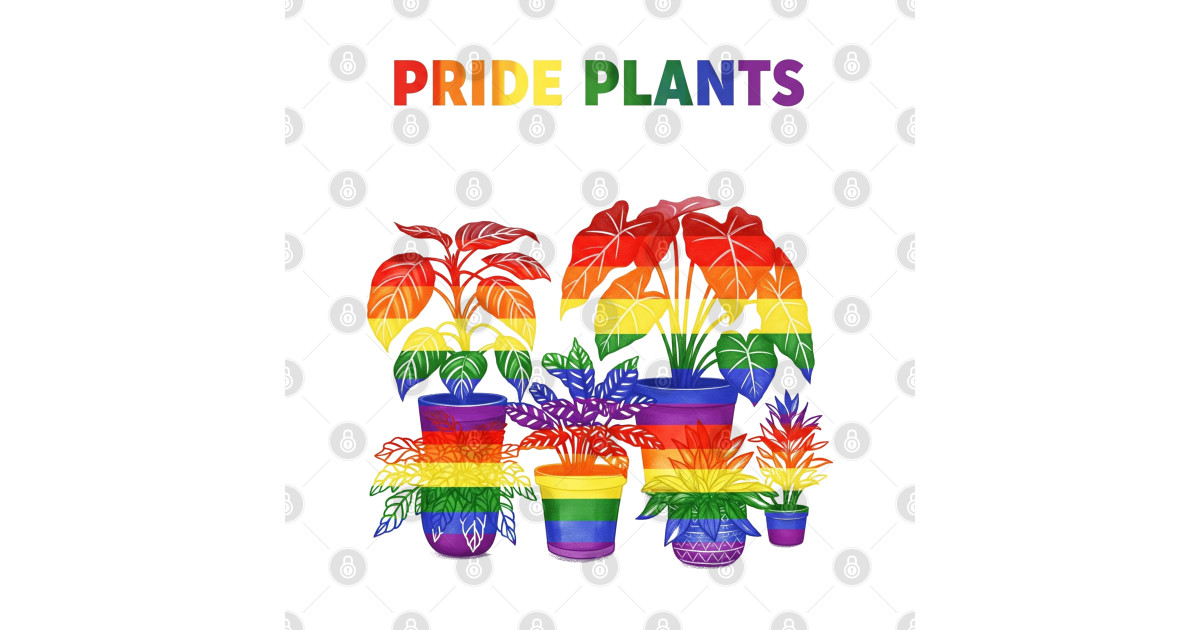 Pride Plants - Pridemonth - T-Shirt | TeePublic