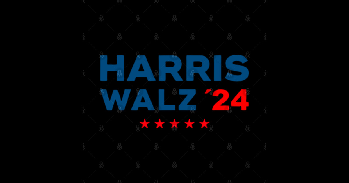 Harris Walz 24 - Harris Walz 24 - Sticker | TeePublic