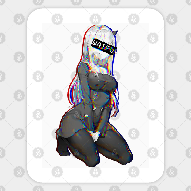 waifu - Waifu - Sticker | TeePublic