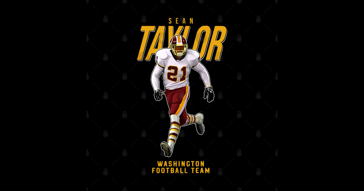Sean Taylor #21 Washington Football Team - Sean Taylor - Sticker ...