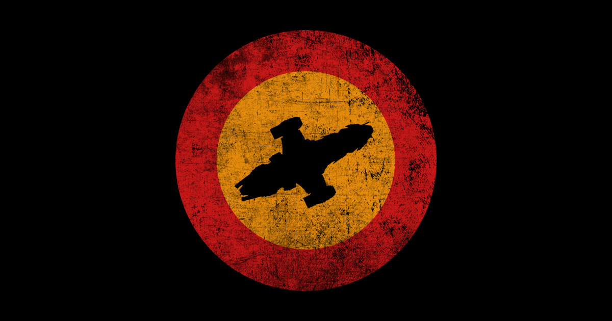 Firefly Serenity Ship Silhouette (Alternative Design) - Firefly Ship ...