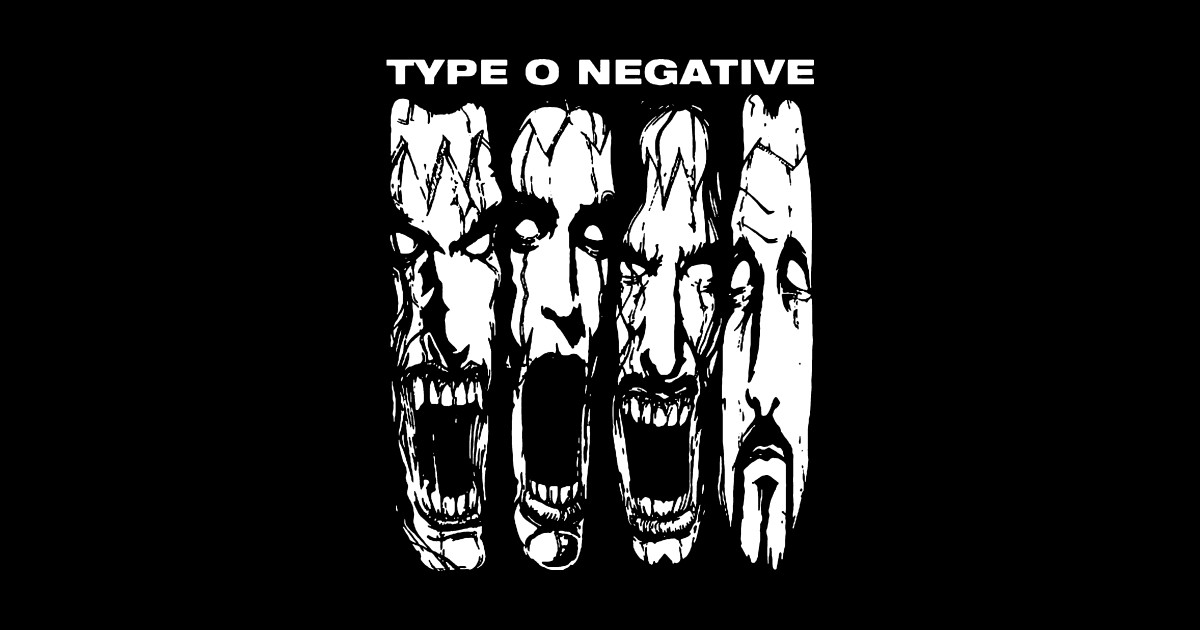 Type 0 Negative – Faces - Type 0 Negative - Sticker | TeePublic