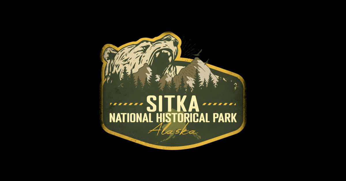 Sitka National Historical Park Alaska - Sitka National Park - Sticker ...