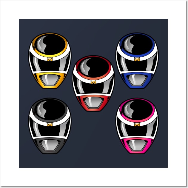 Power Rangers in Space team - Power Rangers - Posters and Art Prints ...