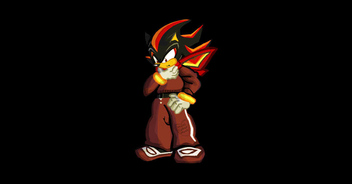 Kill la kill Shadow - Shadow The Hedgehog - Sticker | TeePublic