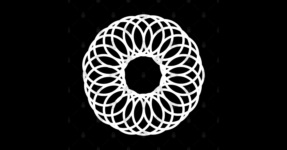 Circle VOid - Sacred Geometry Symbols - Magnet | TeePublic