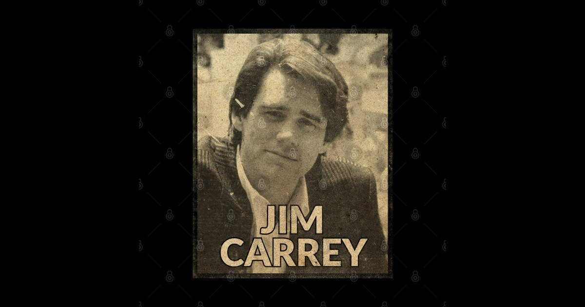 Jim Carrey / Classic Style - Jim Carrey - Sticker | TeePublic