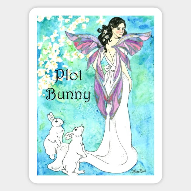 Plot Bunny - Fantasy 1 - Plot Bunny - Sticker | TeePublic