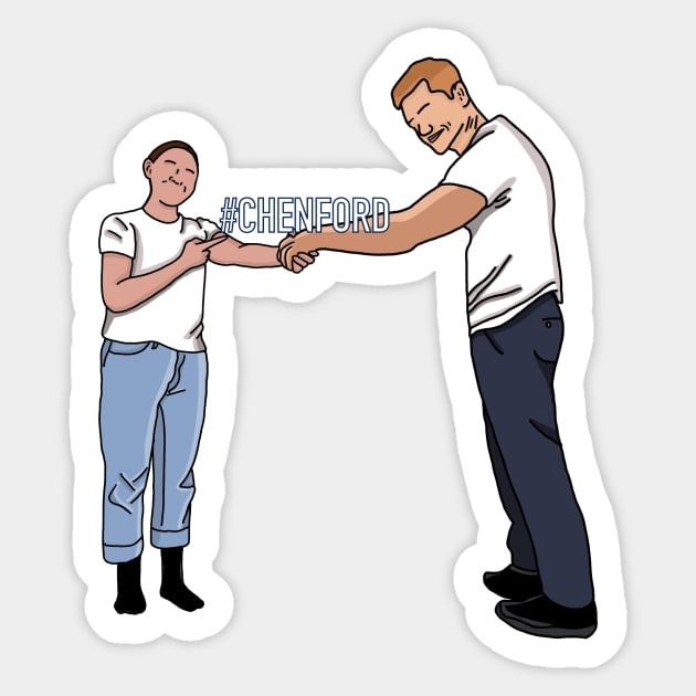 Chenford - The Rookie - Sticker | TeePublic