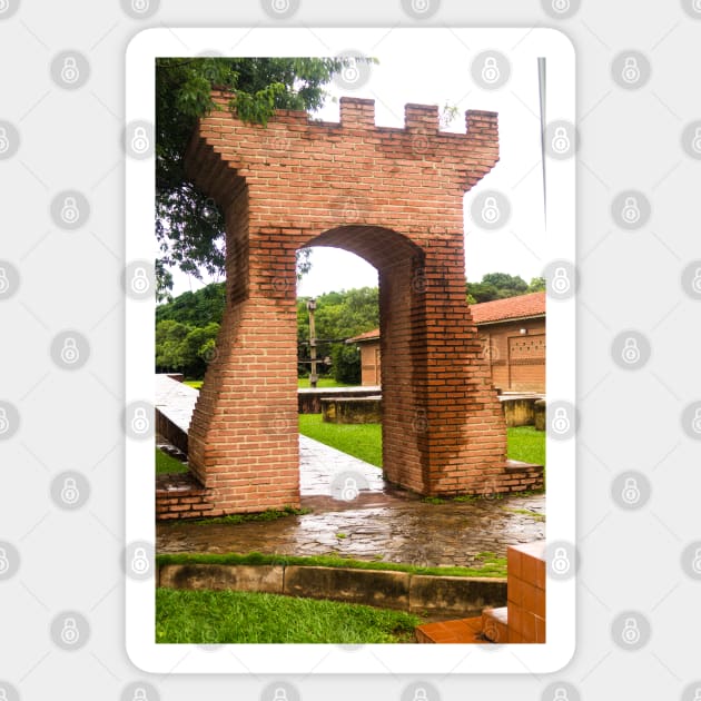 abs kingdom arch - Arch - Sticker | TeePublic