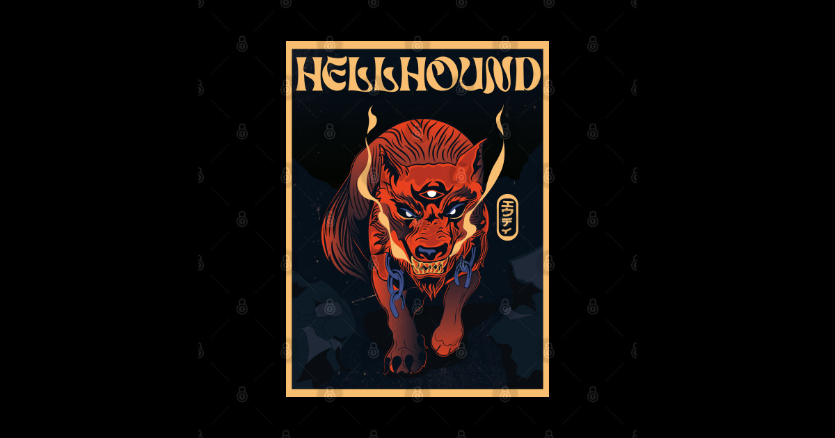 Epic hellhound - Hellhounds - Sticker | TeePublic