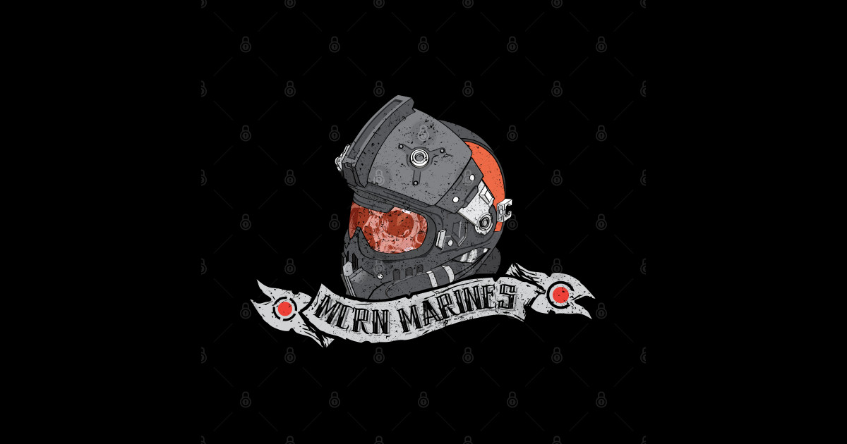 MCRN Marines - Marines - Sticker | TeePublic
