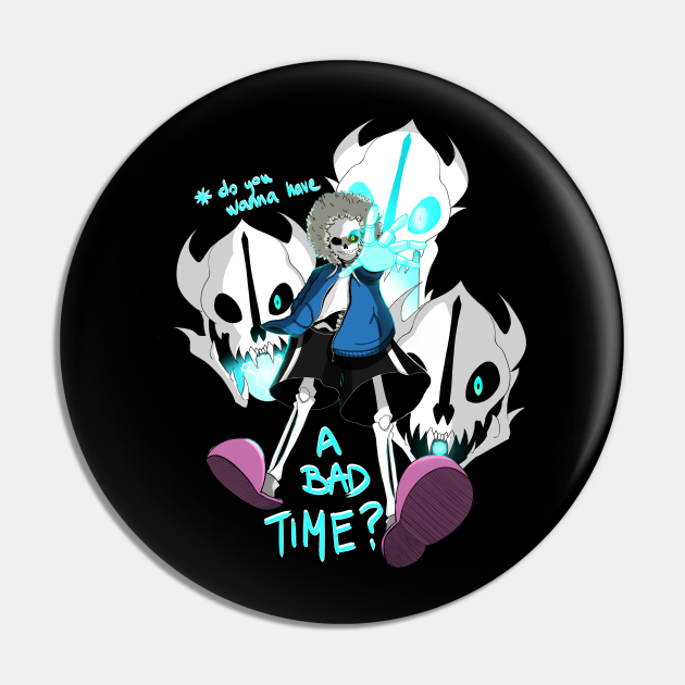 Undertale - Sans - Undertale - Pin | TeePublic