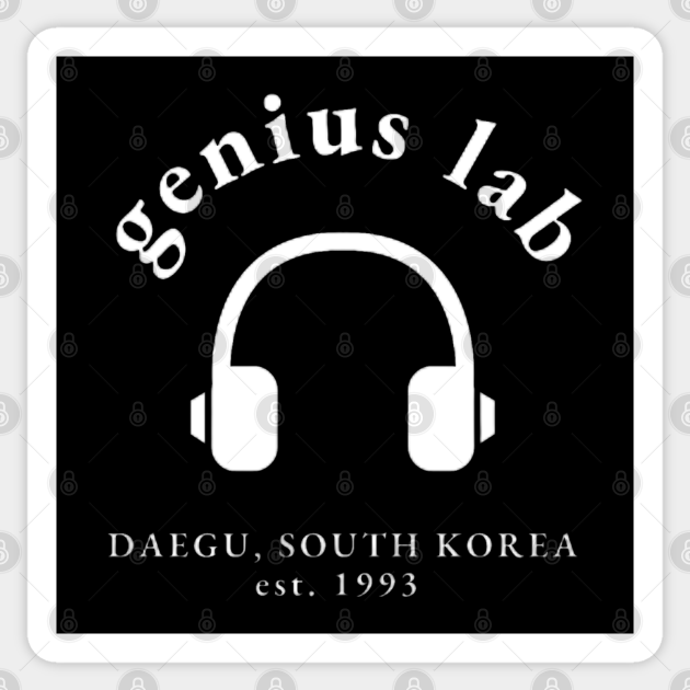 Genius Lab SUGA of BTS (Min Yoongi / Agust D) - Suga Bts - Sticker ...