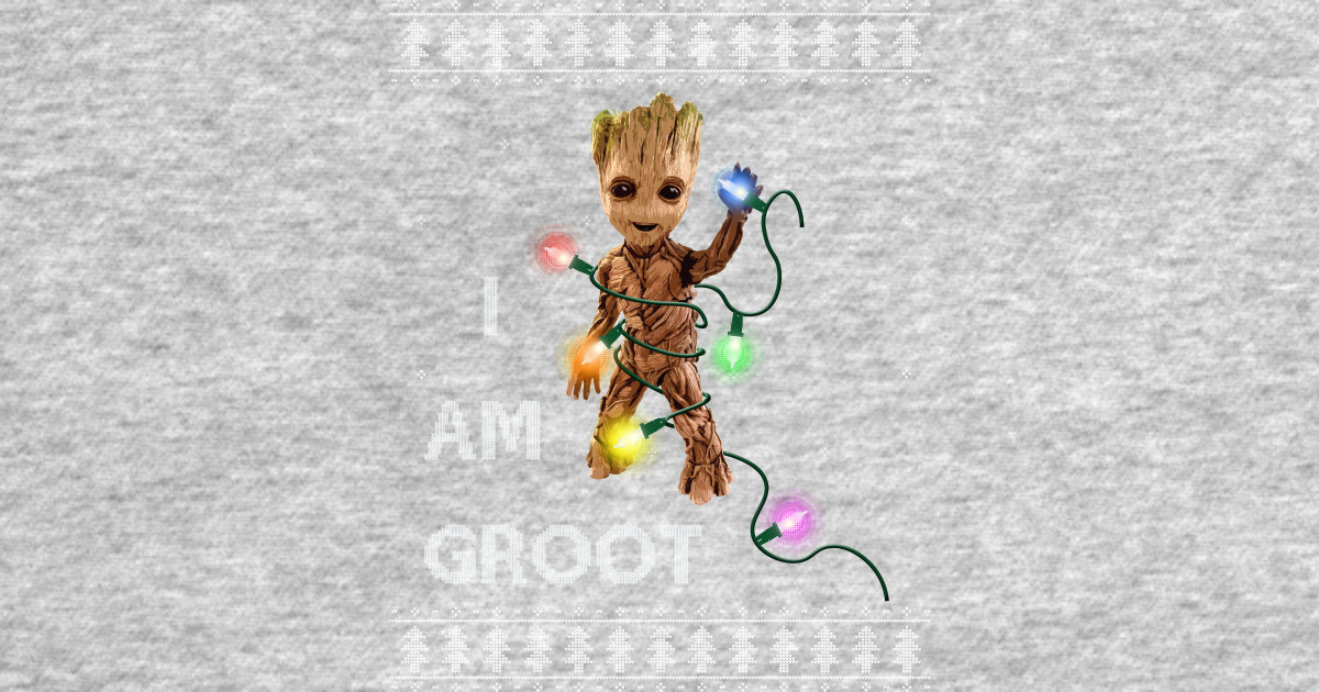 Baby Groot Christmas Lights Guardians Of The Galaxy - Merry Christmas ...