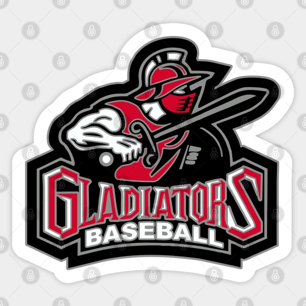 Gladiators Baseball - Gladiators - Sticker | TeePublic