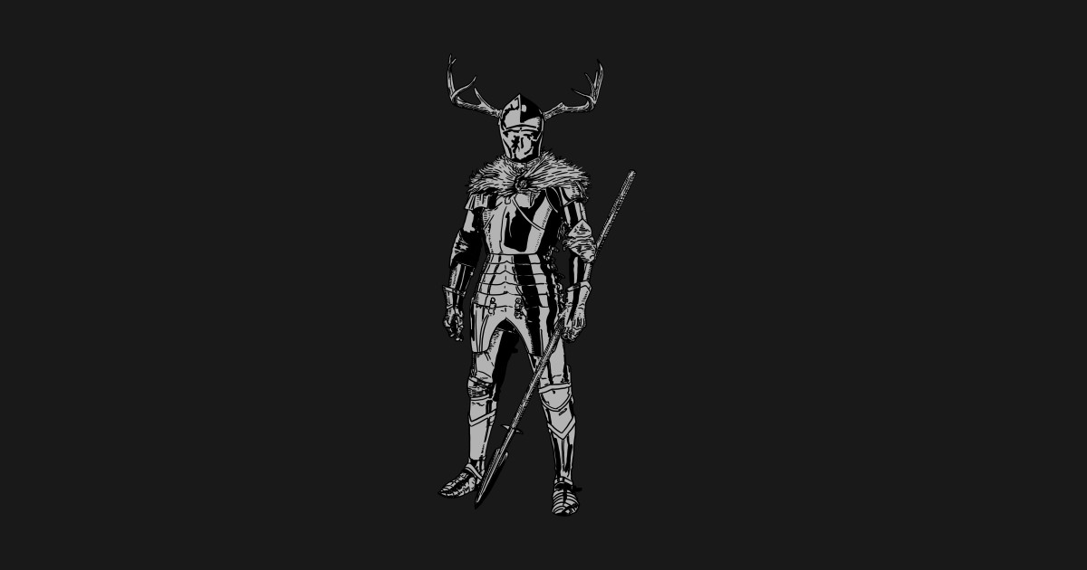 The Stag Knight - Knight - T-Shirt | TeePublic