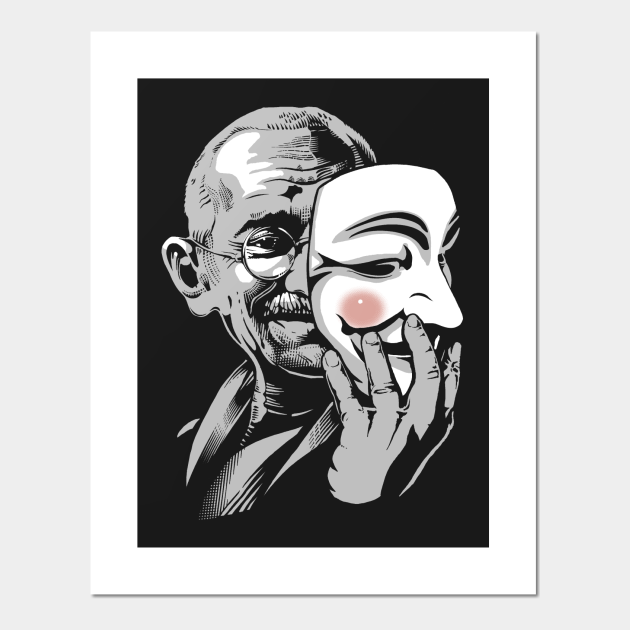 Civil Disobedience - Gandhi - Posters and Art Prints | TeePublic