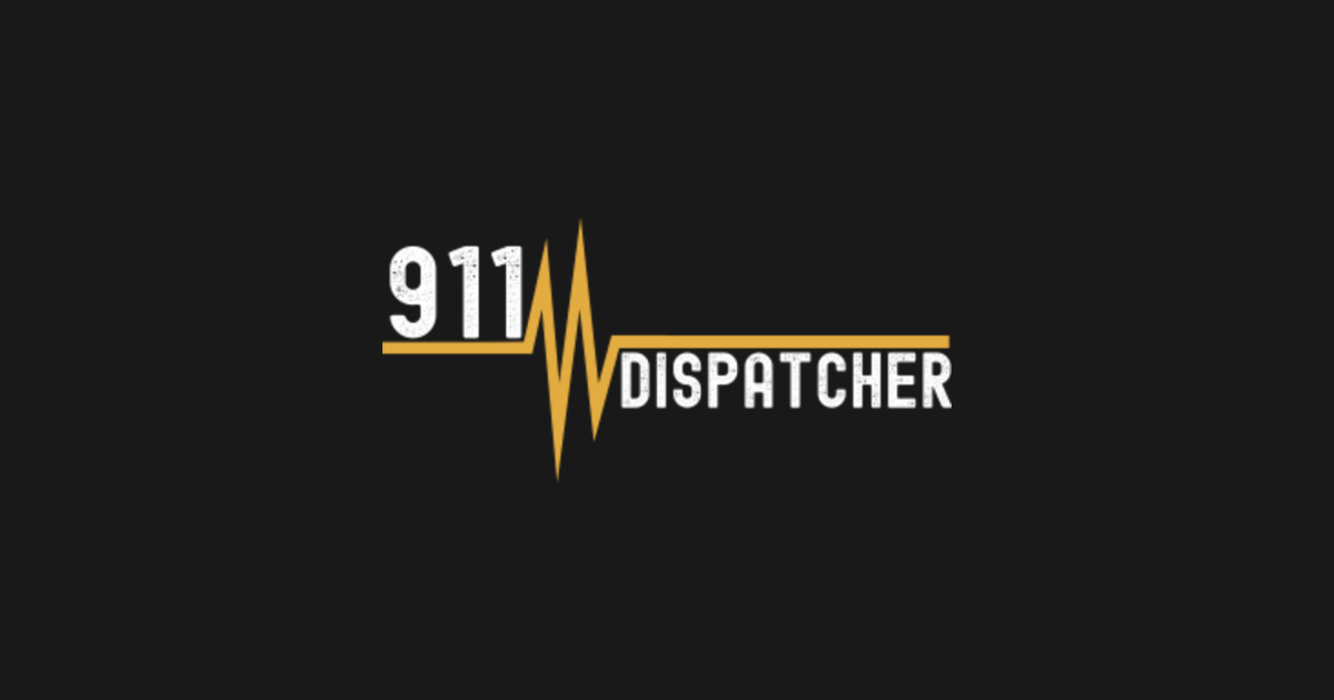 911 dispatcher heartbeat - 911 Dispatcher Thin Gold Line - Long Sleeve ...